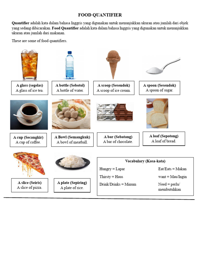 Food Quantifier | PDF