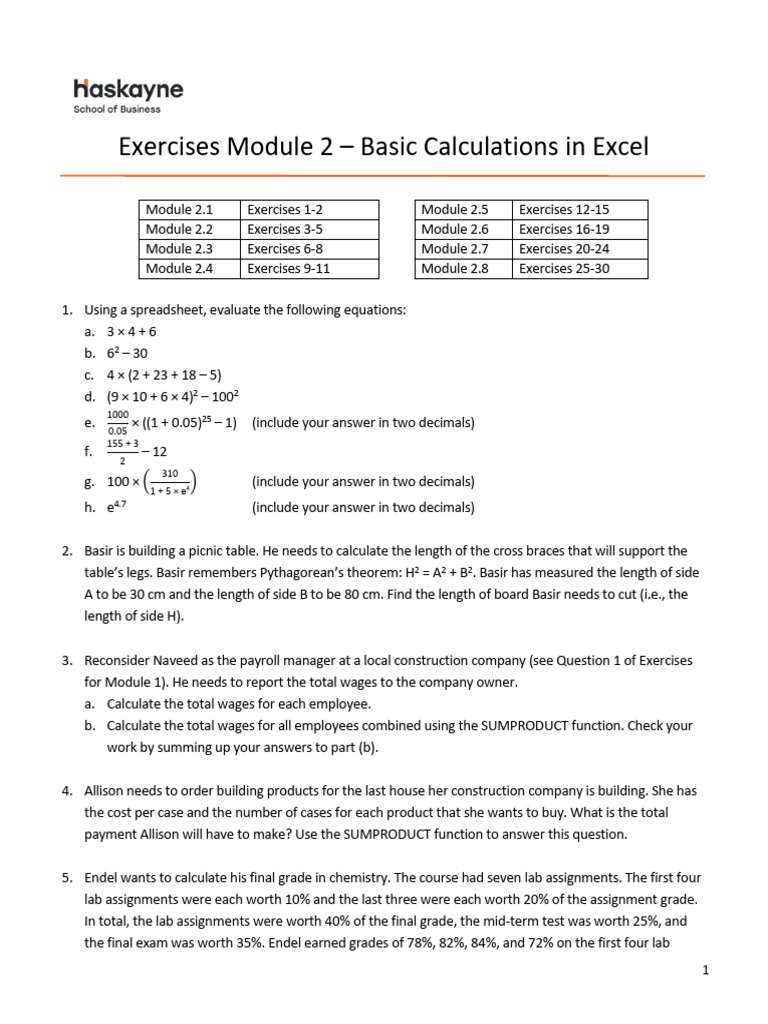 Module 2 - Exercises | Download Free PDF | Interest | Prices