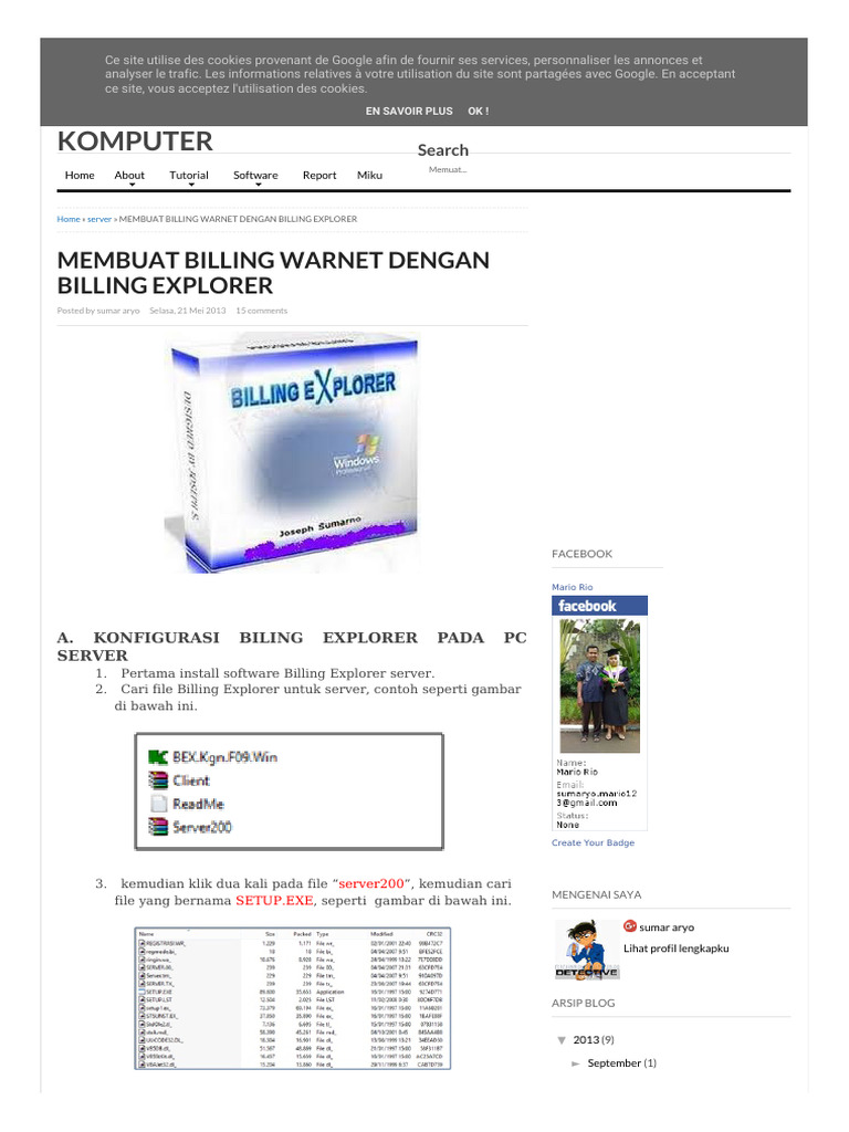 Panduan Instalasi Billing Explorer | PDF