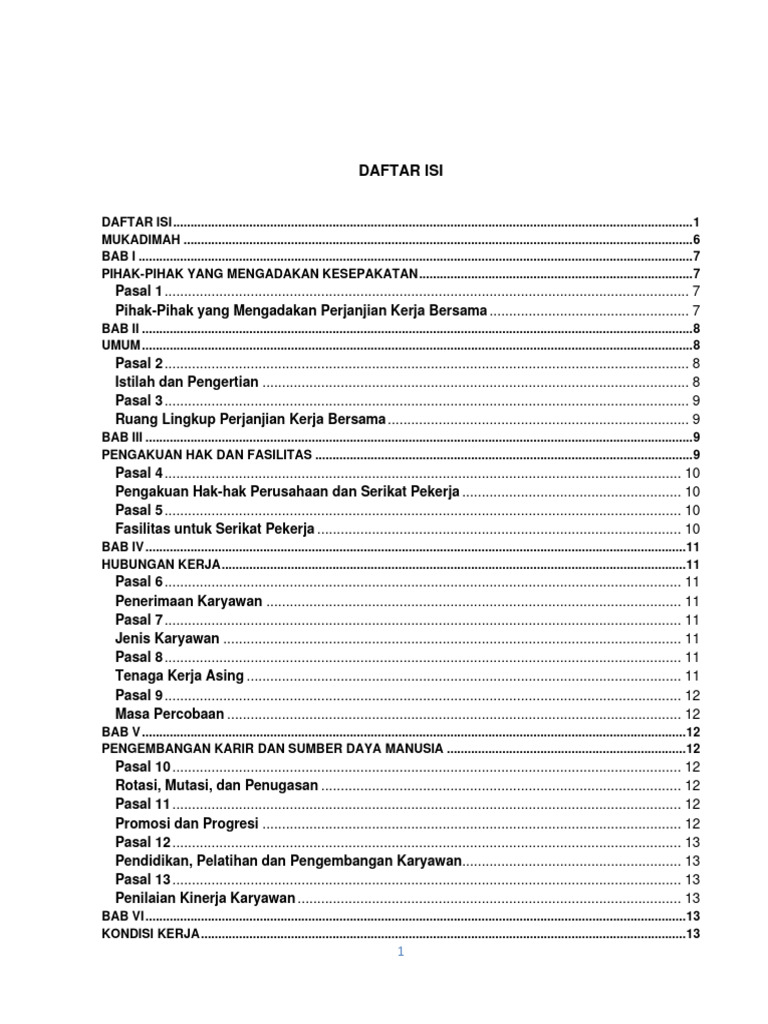 Daftar Isi | PDF | Bisnis | Pengelolaan Keuangan & Uang