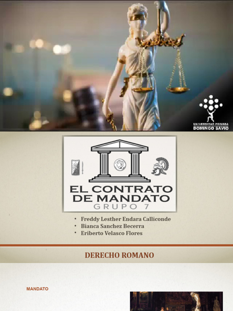 Contrato de Mandato | PDF