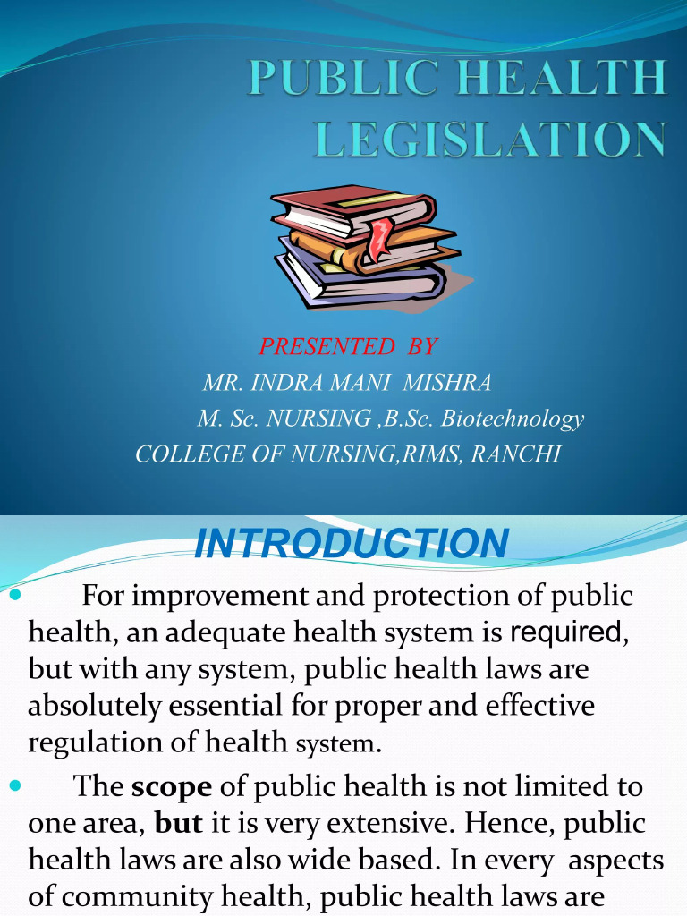 Public Health Laws | PDF