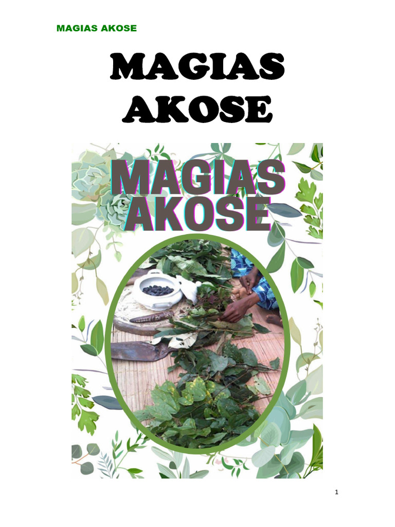 MAGIAS AKOSE | PDF