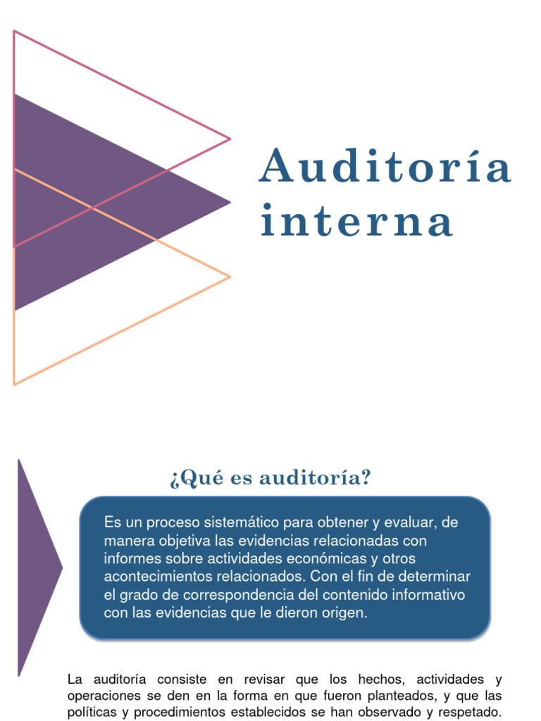 Auditoría Interna | PDF