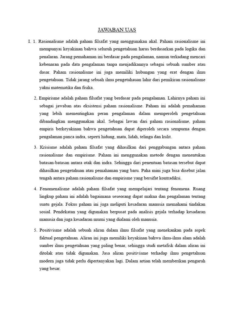 Panduan Singkat Filsafat Ilmu | PDF | Filsafat | Sains & Matematika