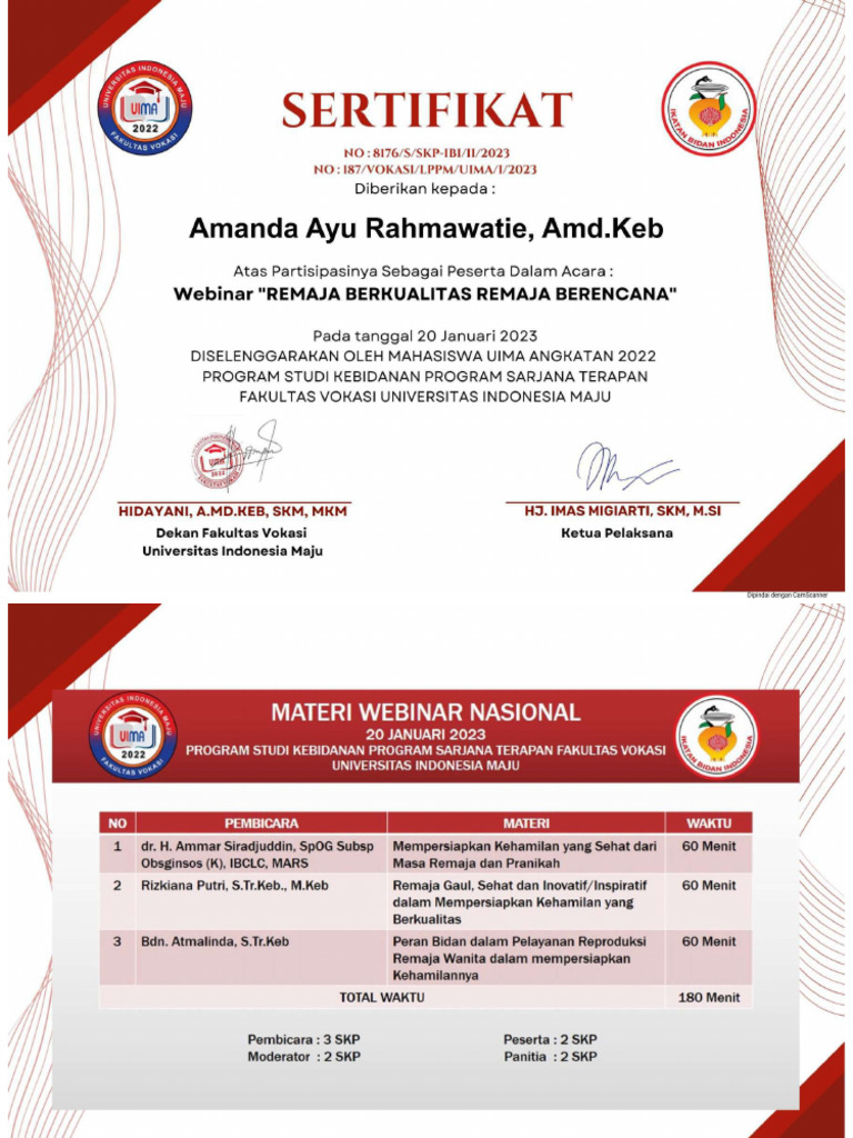 Sertifikat Peserta P0275 0276 Compressed Compressed Pdf