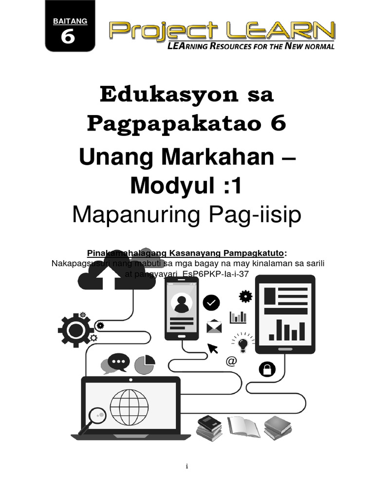 EsP Grade 6 Q1 Week1 | PDF