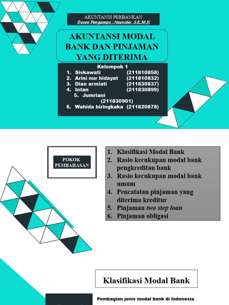 KELOMPOK 1 Ak - Perbankan | PDF