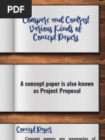 Concept Paper Sample | PDF