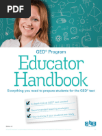 GED Mathematics Formula Sheet | PDF