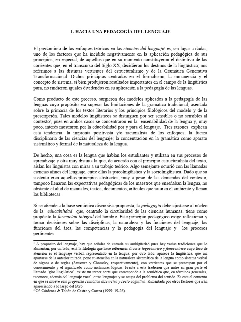 Capit (1) - 1 Concepciones | PDF | Lingüística | Semiótica