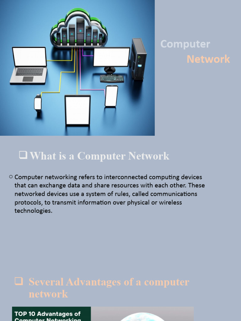 Computer Network Basics & Types | PDF