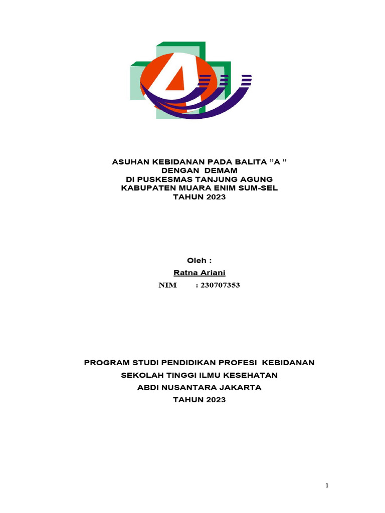 Stase Bayi Balita RATNA ARIANI | PDF