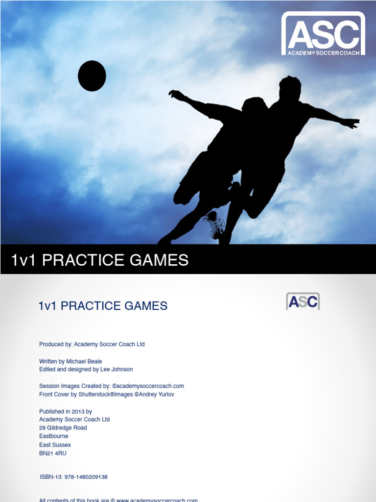 1v1 PRACTICE GAMES PDF | PDF | Defender (Association Football) | Sports Rules And Regulations