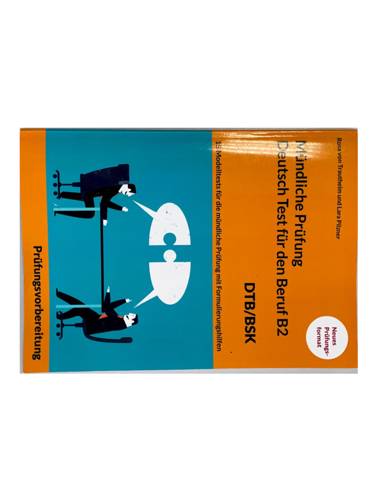 Mündlich Prüfung Deutsch Test Für Beruf B2 | PDF