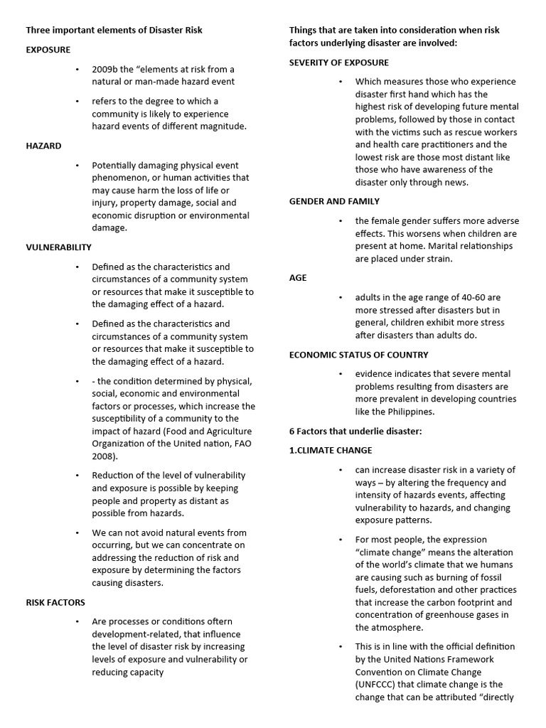 DRRR Compilation 3rd | PDF | Natural Disasters | Climate Change