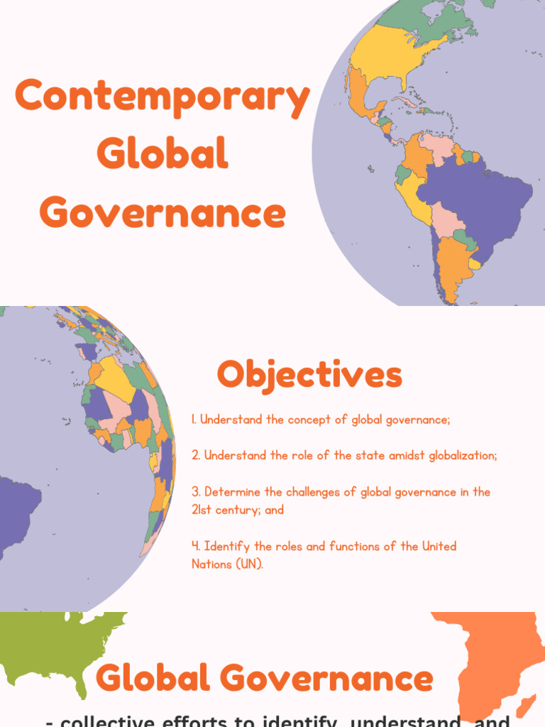 Contemporary Global Governance | PDF | Governance | State (Polity)