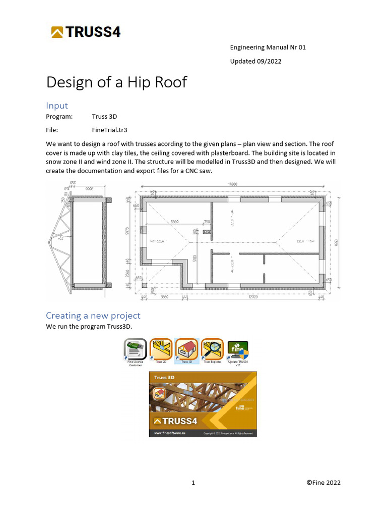 Em01 en | PDF | Truss