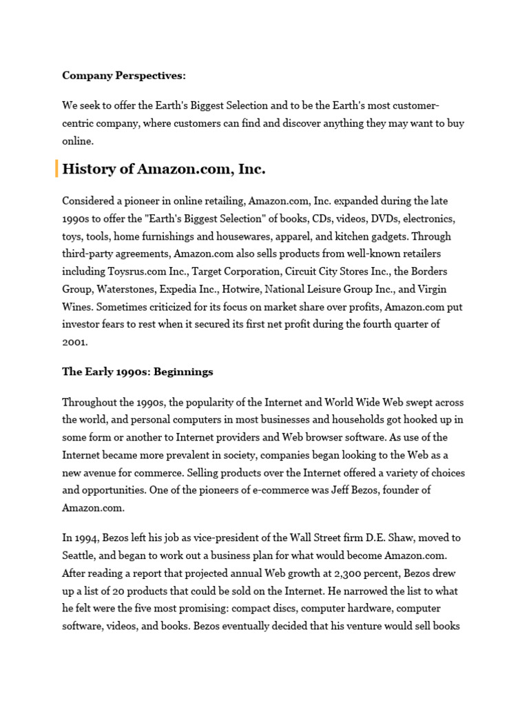 Amazon | PDF | Business