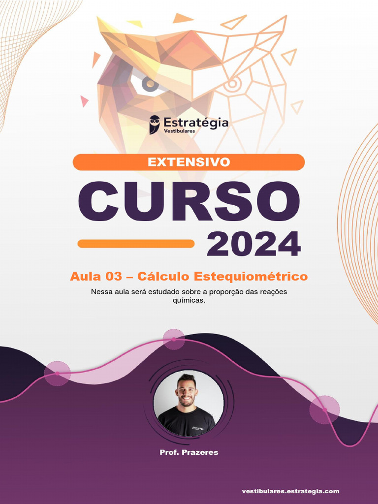 Aula 03 - Cálculo Estequiométrico - Extensivo 2024 | PDF ...
