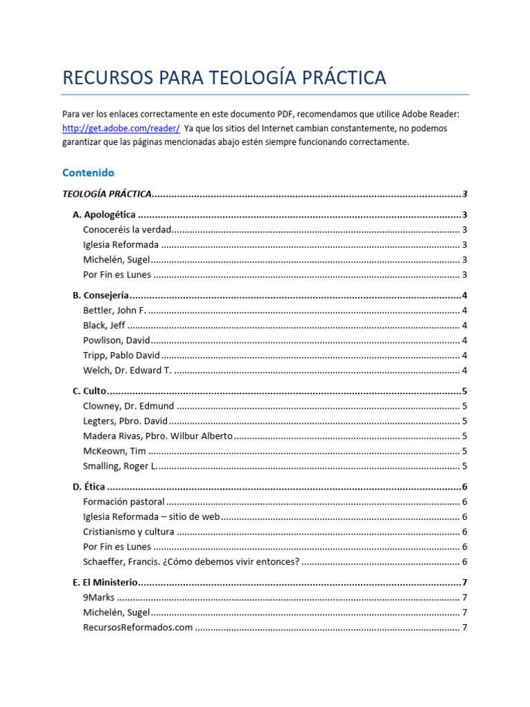 Recursos Teologia Practica TMS 09252021 | PDF | Apologética | Iglesia Católica