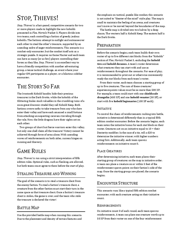 Stop, Thieves! v1.0 | PDF | License | Copyright