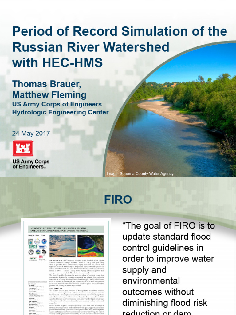 L4 Continuous Simulation of Russian River | PDF | Hydrology | Flood
