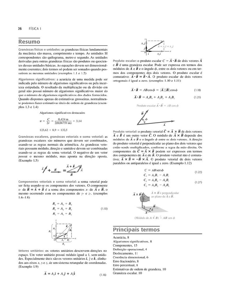 Problemas Cap1 Vetores | PDF