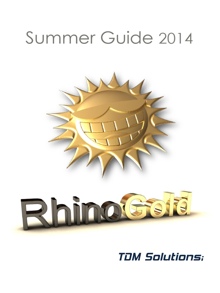 Tutoriales de RhinoGold 2014 | PDF | Curva