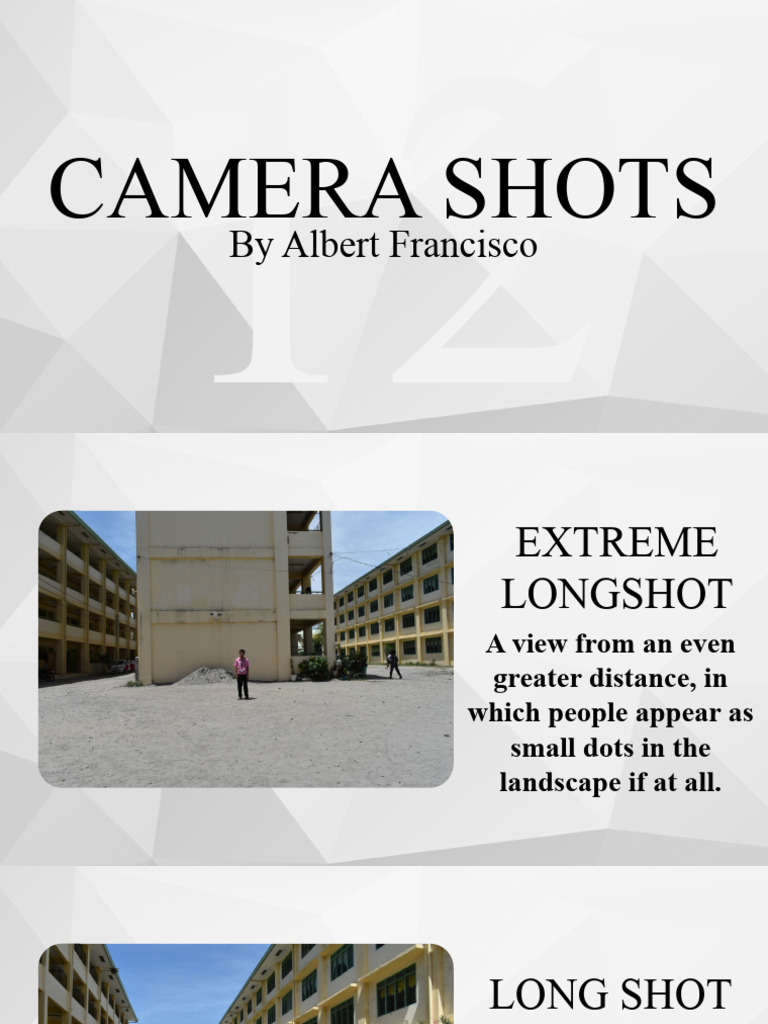 12 Camera SHOTS | PDF