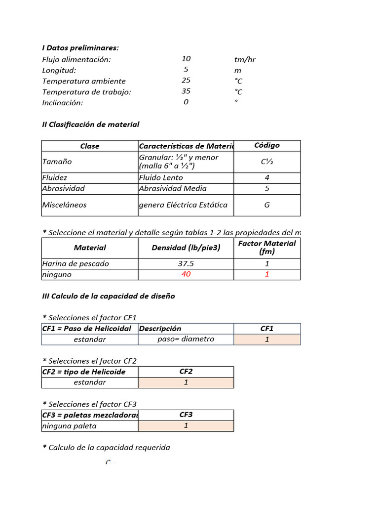 Calculo de Th | PDF | Linaza | Lima (Material)