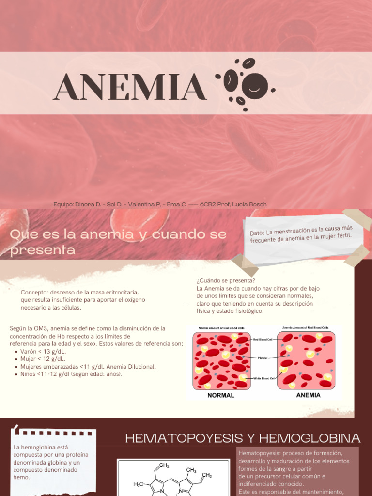 Anemia | PDF | Anemia | Glóbulo rojo