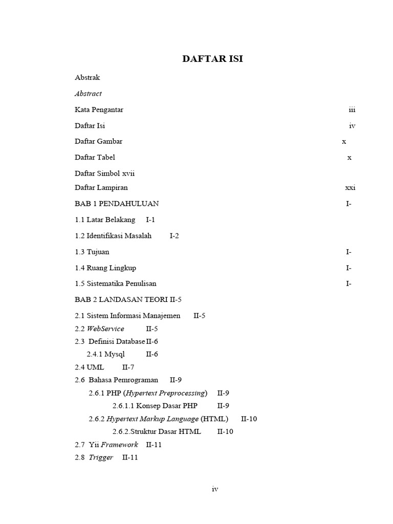 06 Daftar Isi | PDF | Komputer