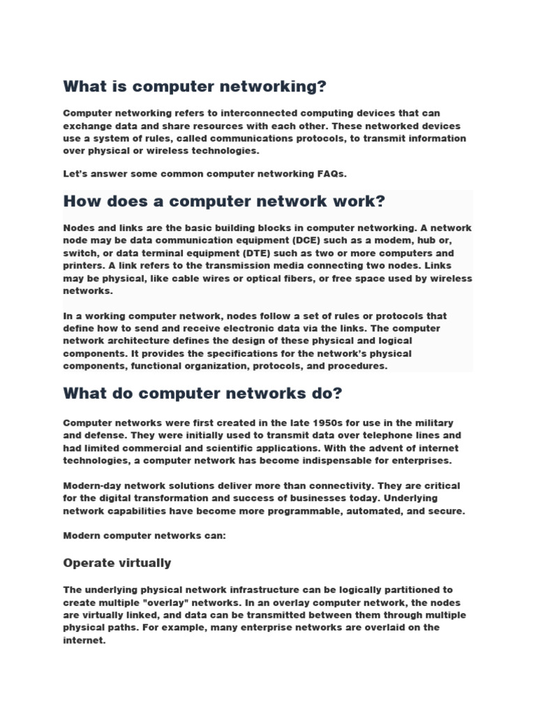 Computer Network Pdf Computer Network Network Topology