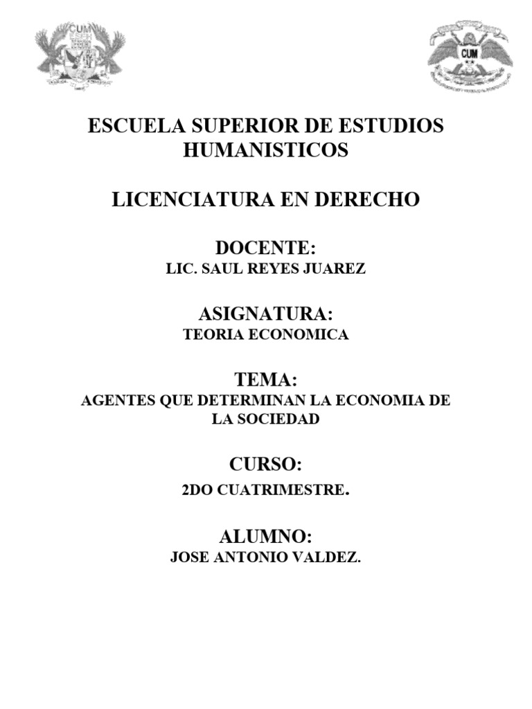 Escuela Superior de Estudios Humanisticos | PDF