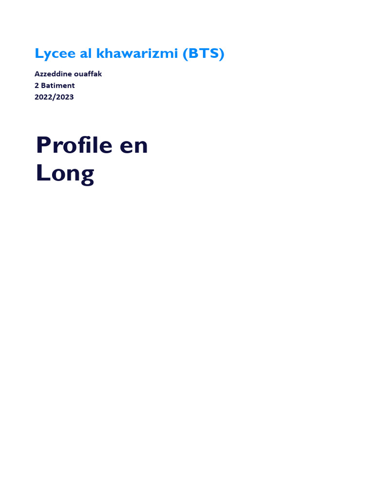 Profil en long : Mesure des dénivelés | PDF | Technologie et ingénierie