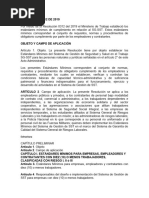 Resolucion 0312 de 2019 | PDF | Seguridad y salud ocupacional | Derecho laboral