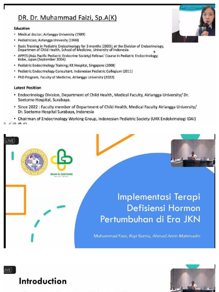 Implementasi Terapi Defisiensi Hormon Pertumbuhan Di Era JKN | PDF