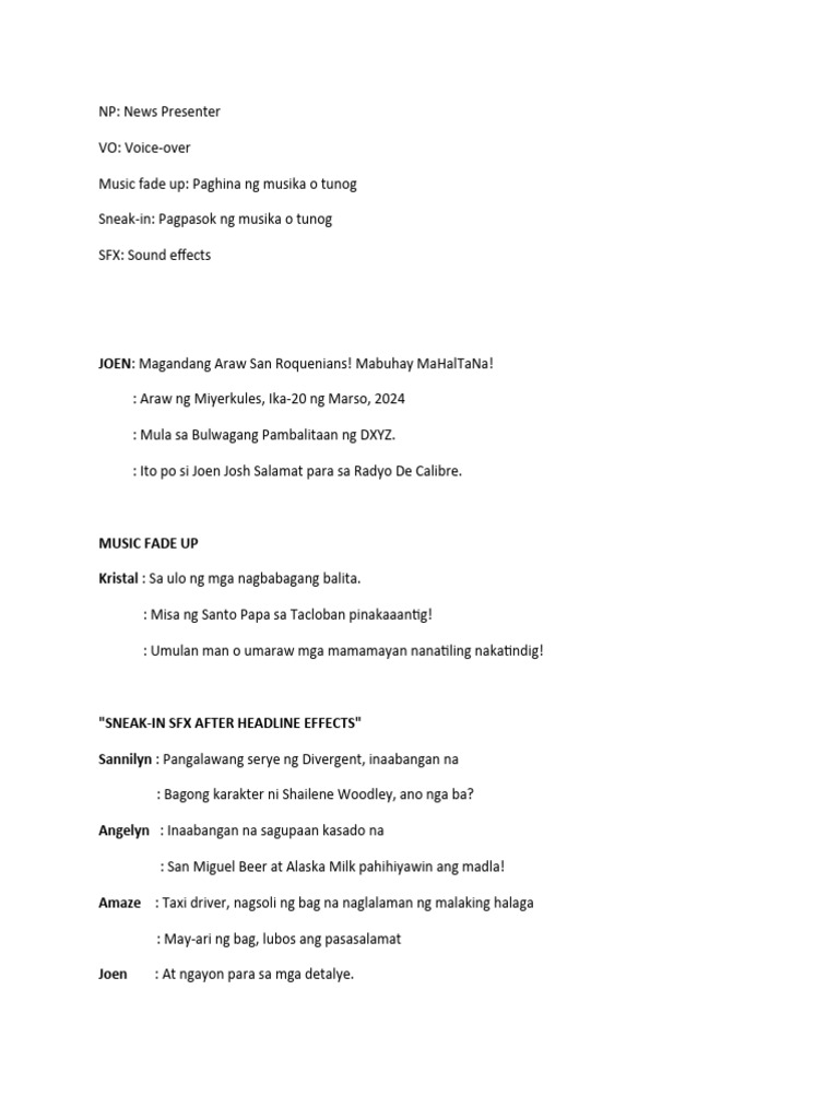 Filipino Script | PDF