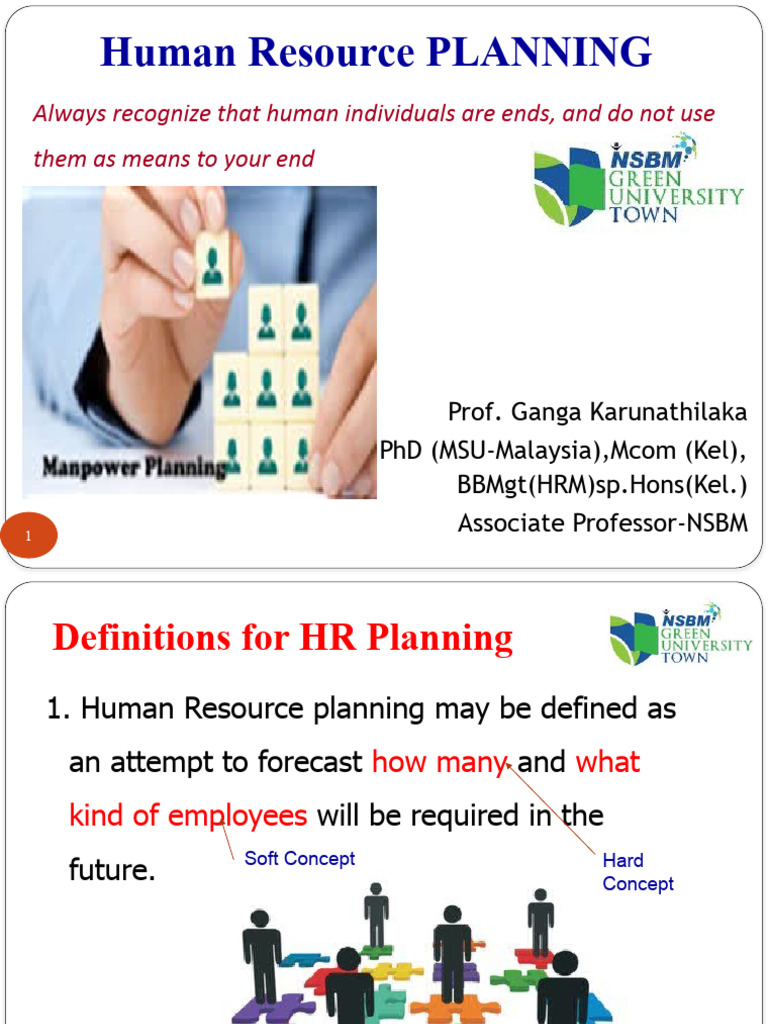HR Planning | PDF | Human Resources | Human Resource Management