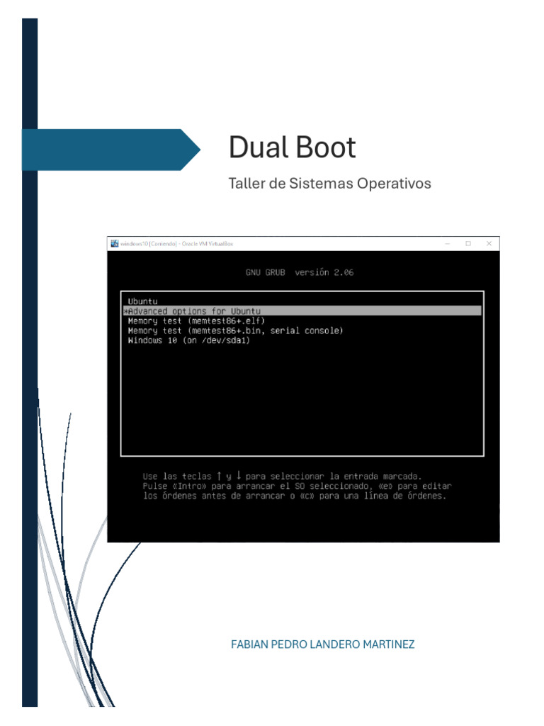 BootWindowsXubuntu | PDF | Arranque | Distribución de Linux