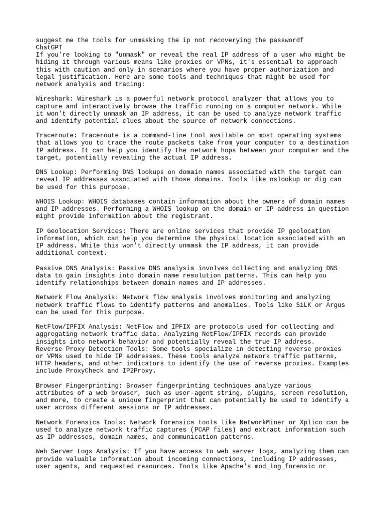 Tools | PDF | Proxy Server | Computer Network