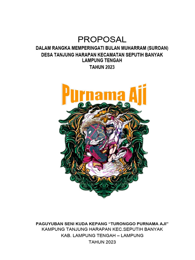 Proposal Acara Halal Bihalal 2023 | PDF | Memasak, Makanan, & Anggur