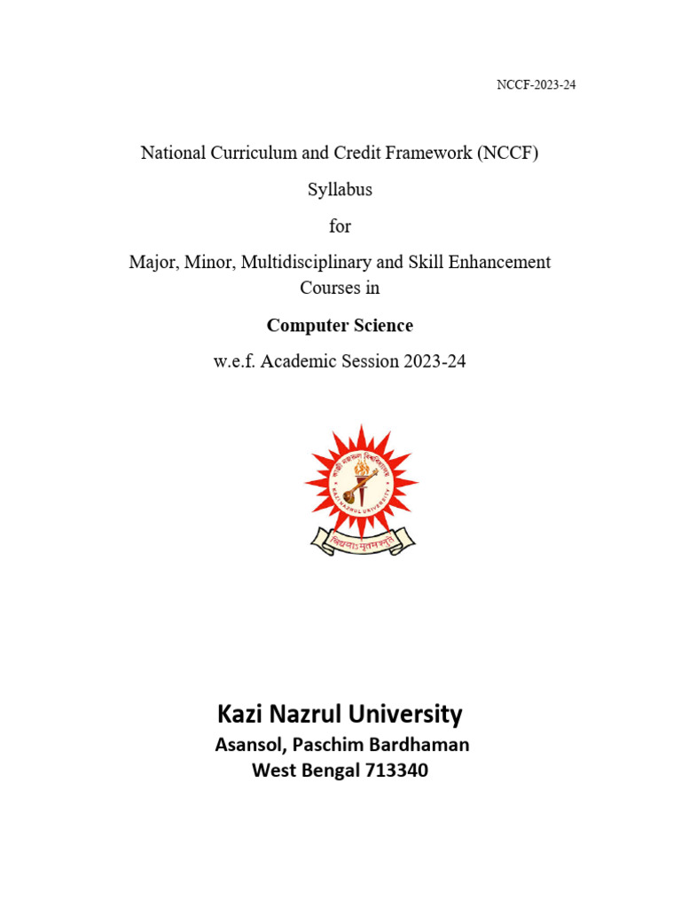 Computer Science Syllabus Pdf Pointer Computer Programming Computer Network