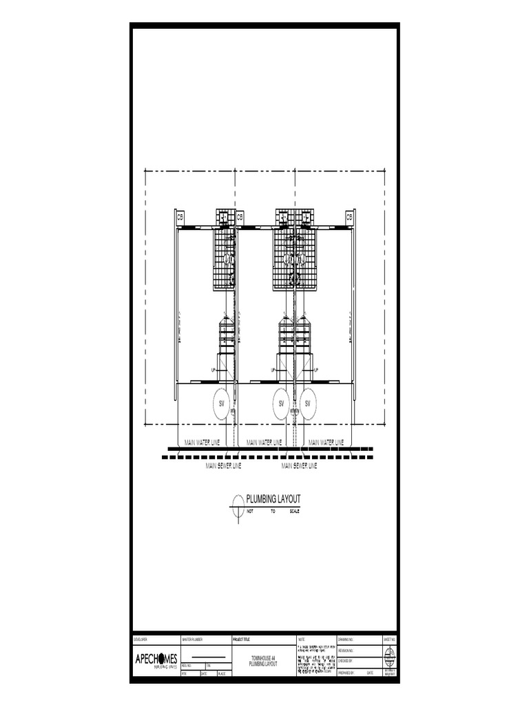 Th44 Plumbing Layout | PDF