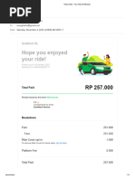 Download Your Grab E-Receipt PDF | PDF
