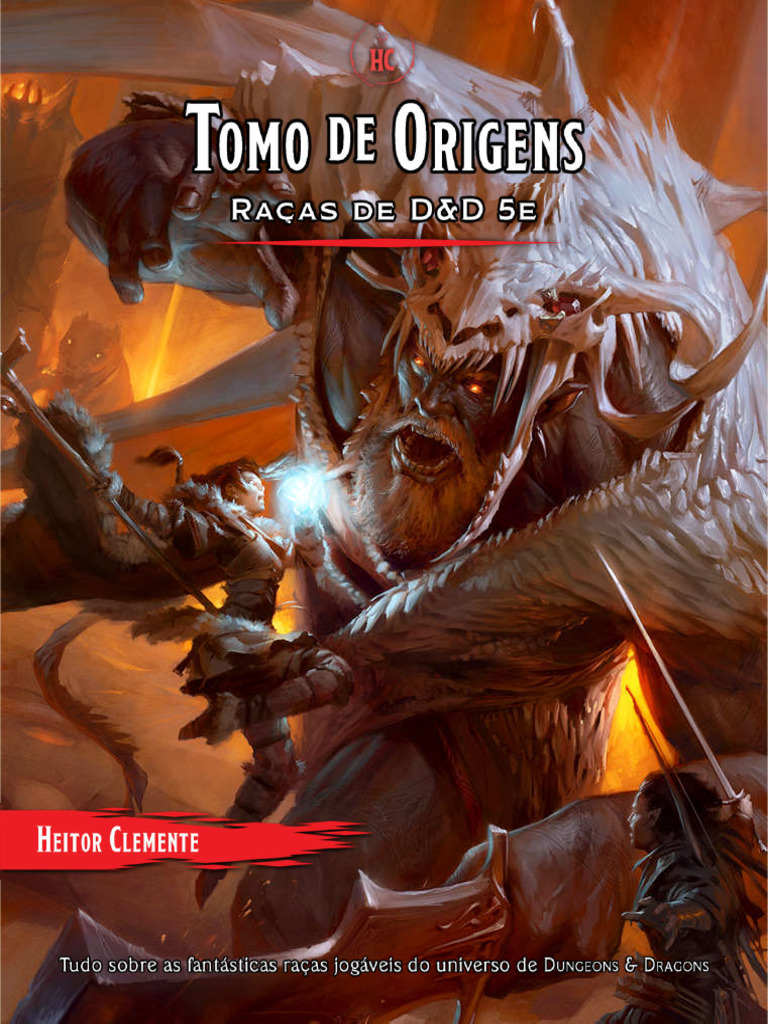 Tomo de Origens - Raças de DeD5e | PDF