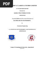 GTU Summer Internship Report Format | PDF | Steel | Building Materials