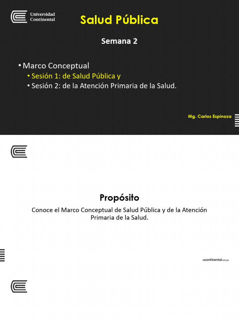 Semana 2. Salud Pública, APS | PDF | Salud pública | Hospital