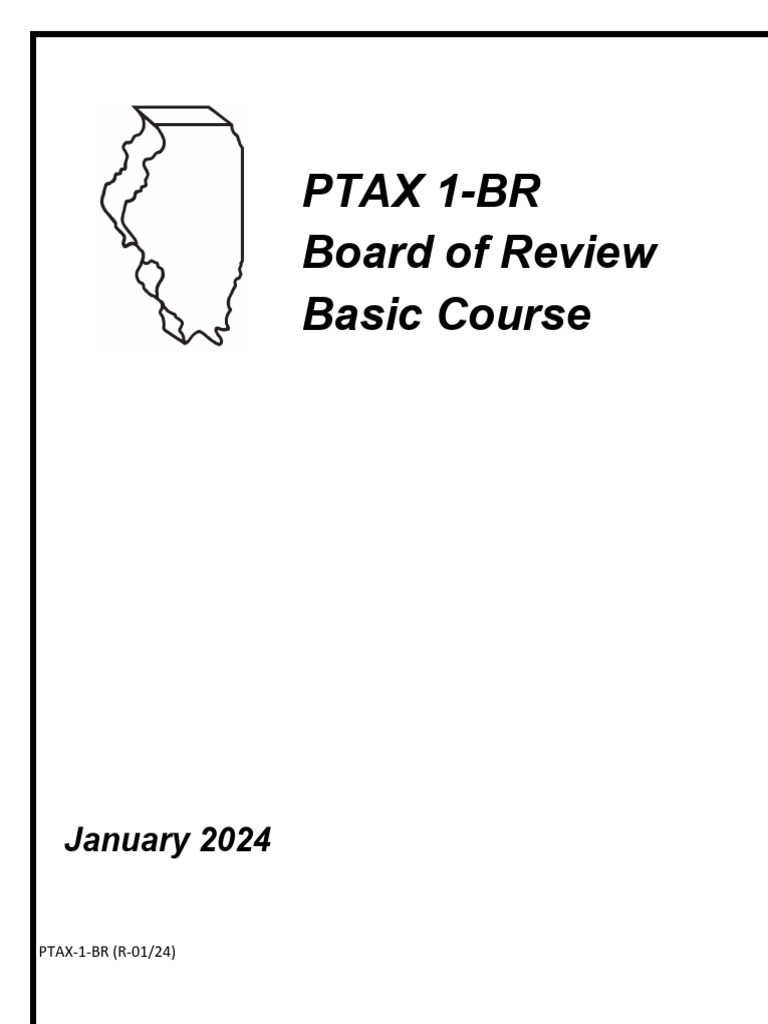 Ptax 1 BR | PDF | Taxes | Real Estate Appraisal